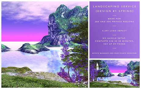 Second Life Marketplace - [F] Prefab Landscape 1 - Spring